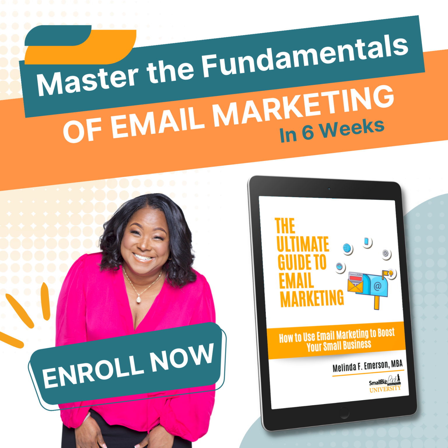 Create an Email List to Grow Your Small Business master email marketing enroll now » Succeed As ...